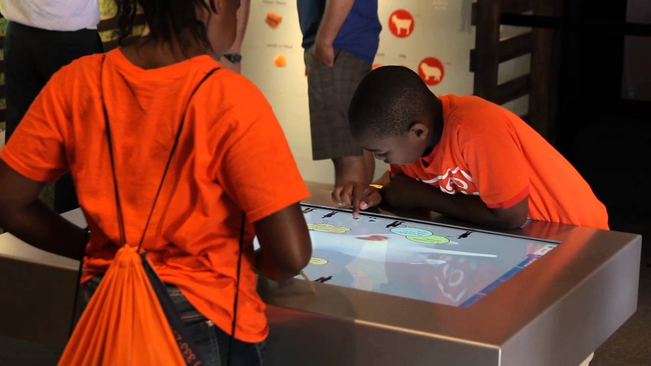 Interactive Table - YouTube