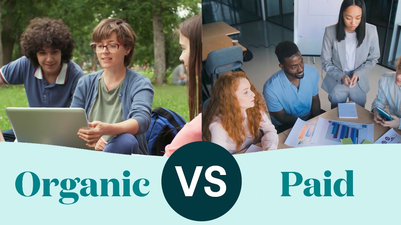 Organic Vs. Paid | A ClearVoice Comparison - YouTube