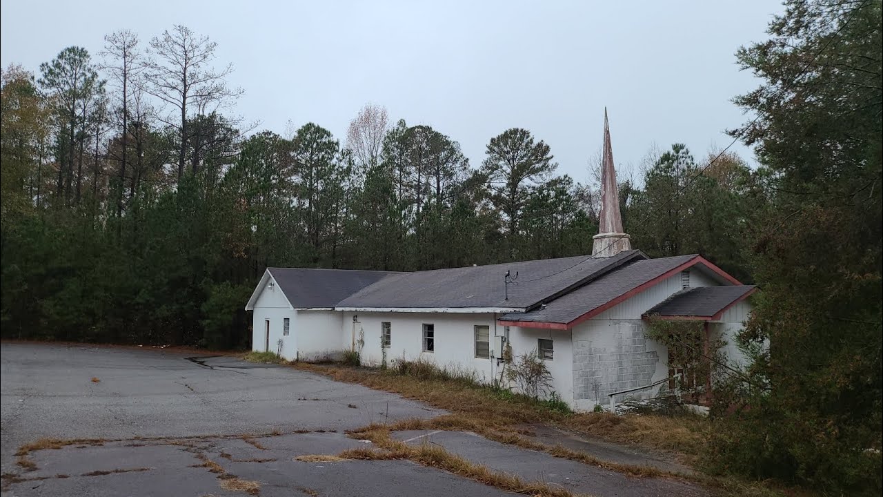 Abandoned Church, Byron, Georgia, Urban exploring - YouTube
