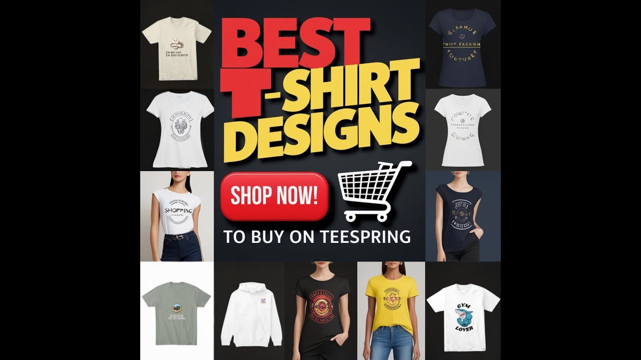 "Best T-Shirt Designs to Buy on Teespring – Shop Now!" - YouTube