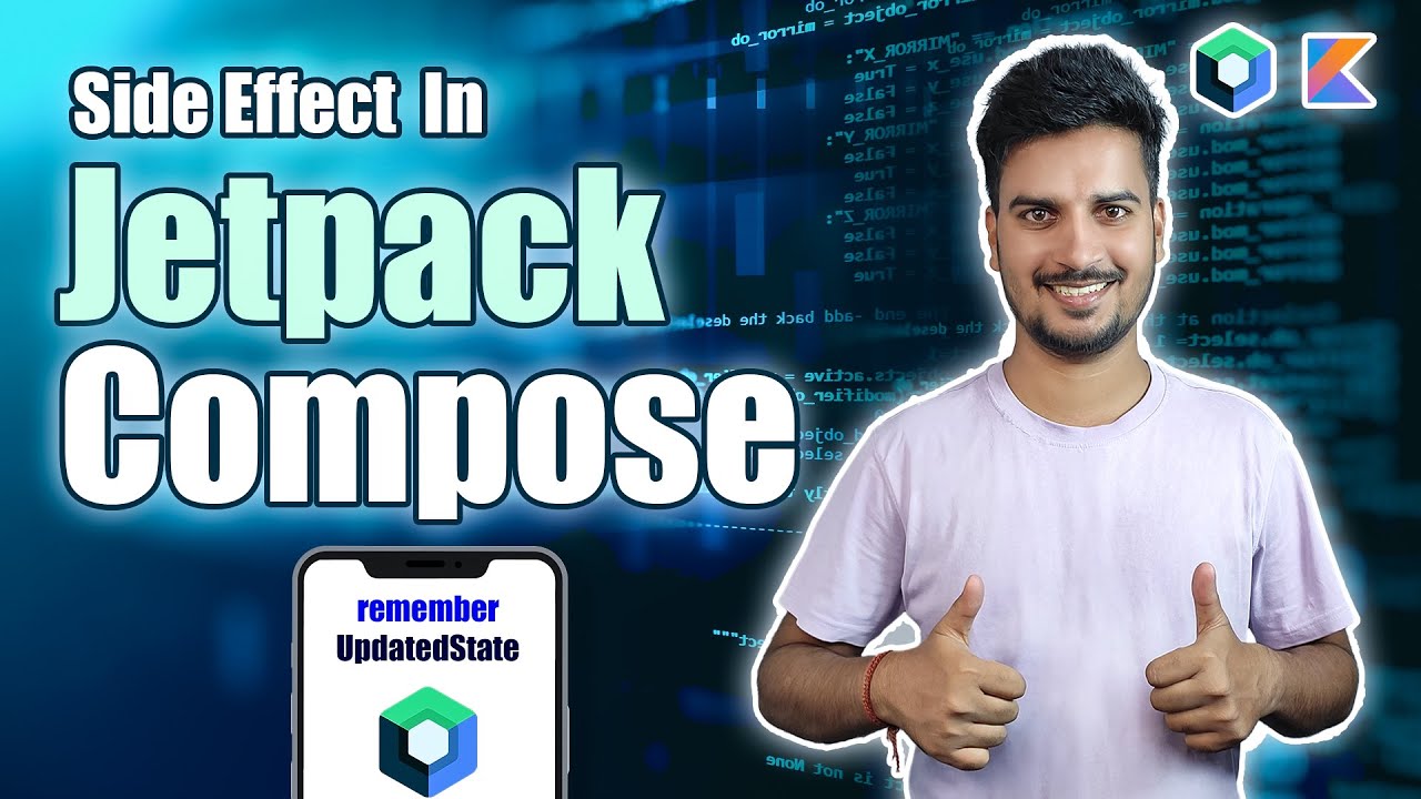 Jetpack compose SideEffect - rememberUpdatedState | App Development Part 15 - YouTube