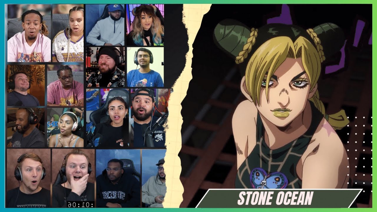 "ENTERING, Jolyne Kujo!!" Jojo Bizarre Adventure Stone Ocean Episode 01 ...