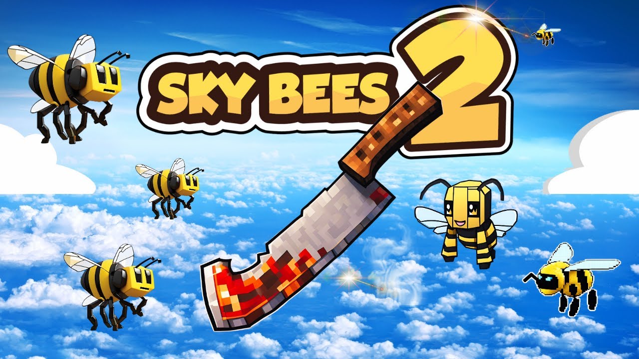 Crafting the Ultimate Weapon in Minecraft Sky Bees 2 - YouTube
