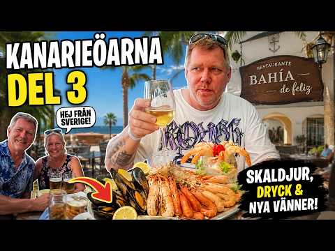 KANARIEÖARNA DEL 3 – Vi hittar en mysig restaurang