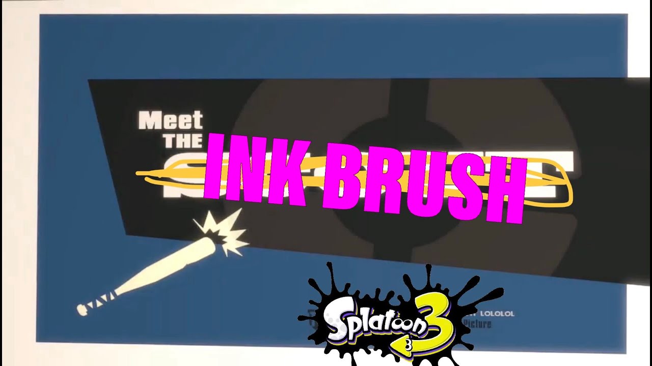 Meet the Inkbrush (Splatoon 3) - YouTube