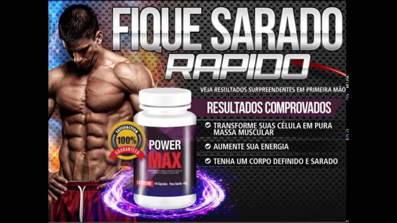 Suplemento Power Max Premium - Fique Sarado Rápido! - YouTube