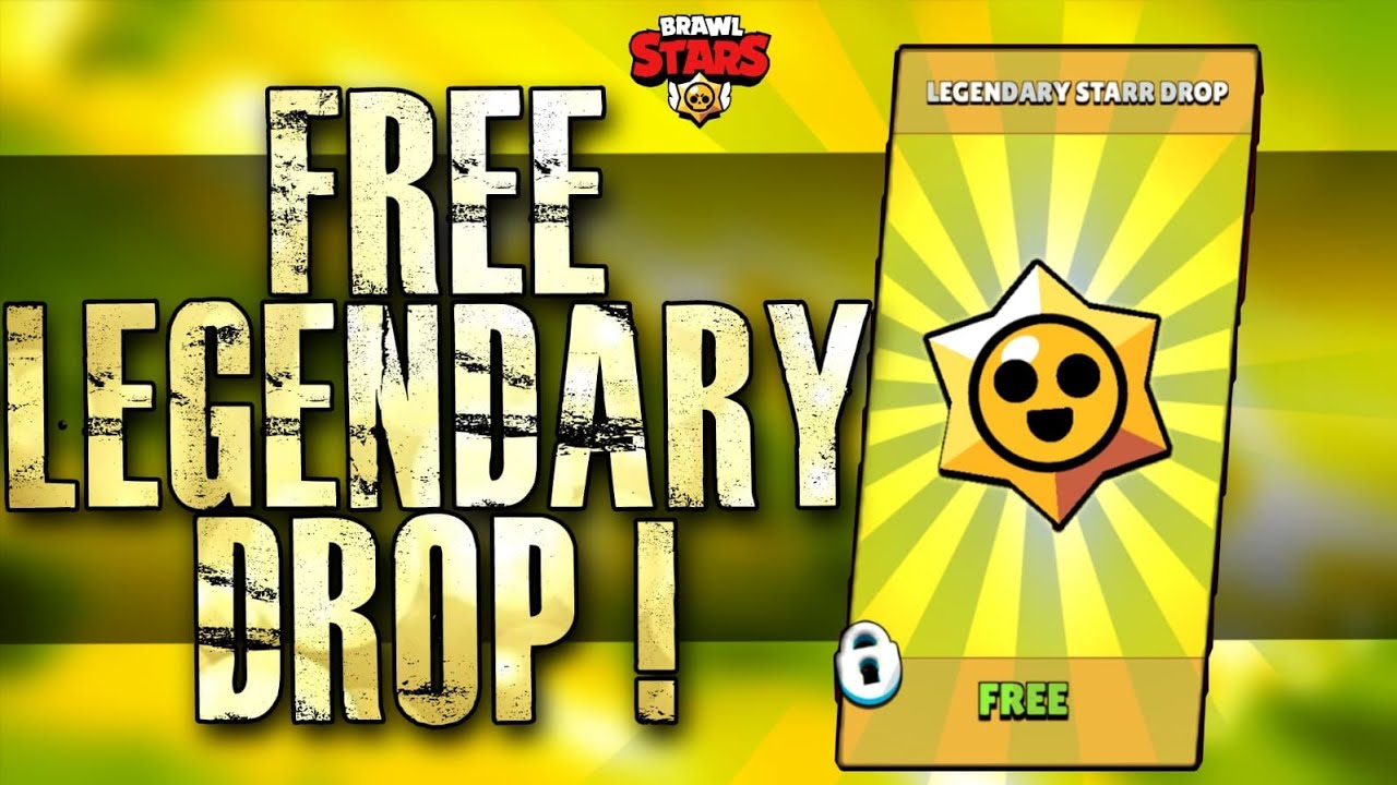 Brawl Stars Free Legendary Drop Opening In All Accounts - YouTube