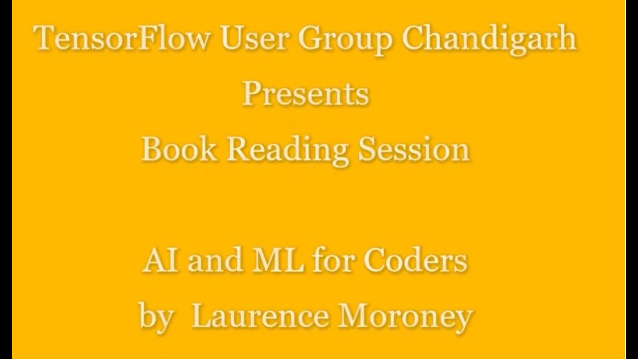 Book Reading Session - Chapter1 (Introduction to TensorFlow) - YouTube