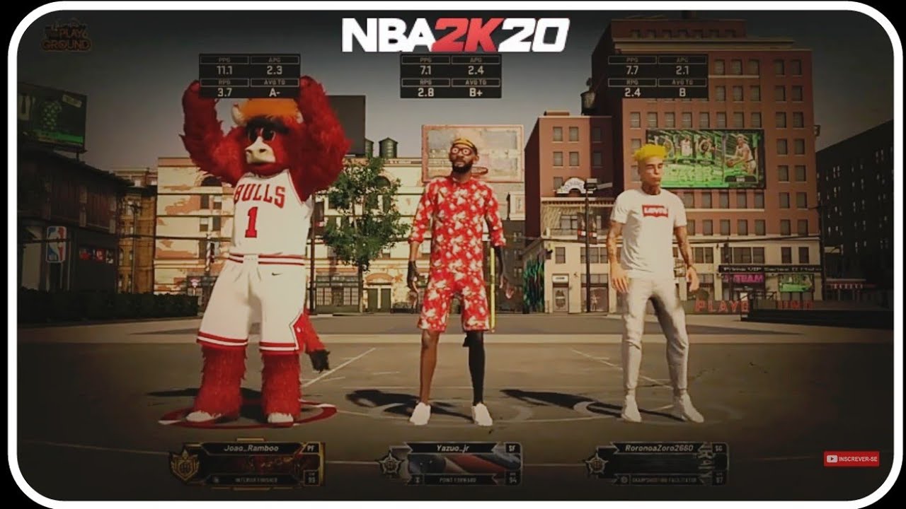 nba 2k20 mascot - YouTube