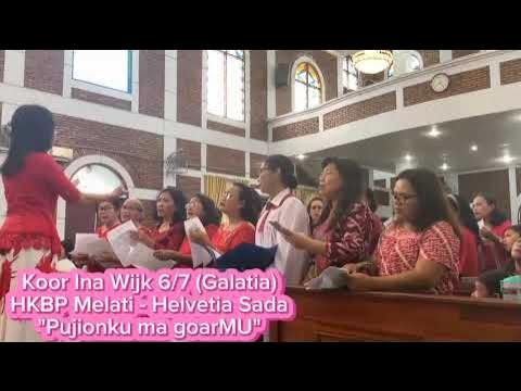 Pujionku ma GoarMu - Koor Wijk 6/7 HKBP Melati - YouTube