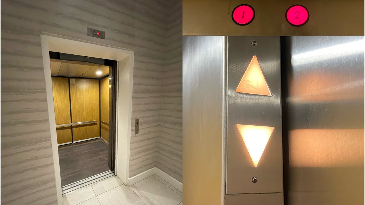 Glitchy Westinghouse Hydraulic Lobby Elevator @ Delta Hotel - Thornton, CO. - YouTube