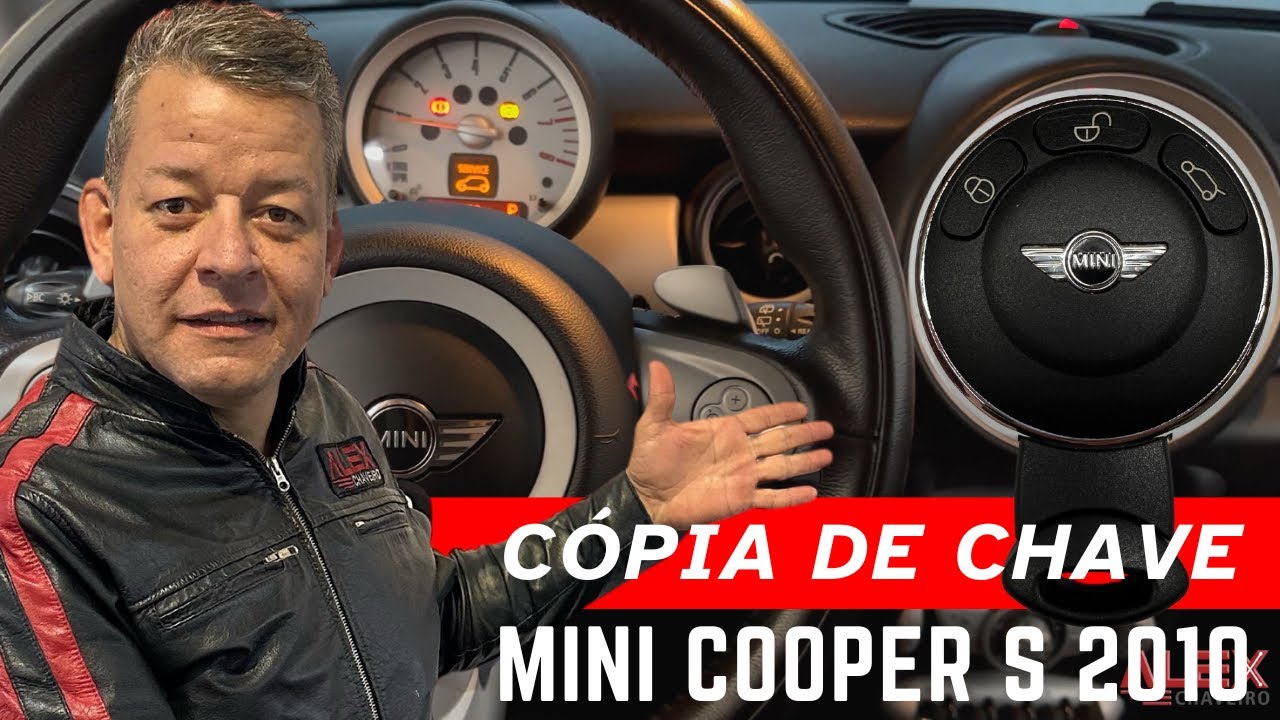 CÓPIA DE CHAVE MINI COOPER S 2010 - CHAVE MINI COOPER - #minicooper # ...