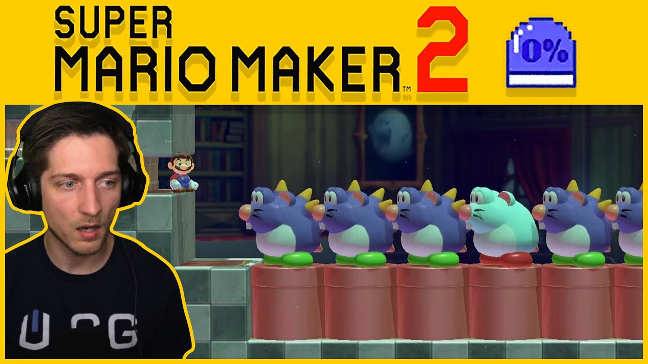 How Not To Make A Mario Maker 2 Level! | Uncleared Levels Super Mario ...