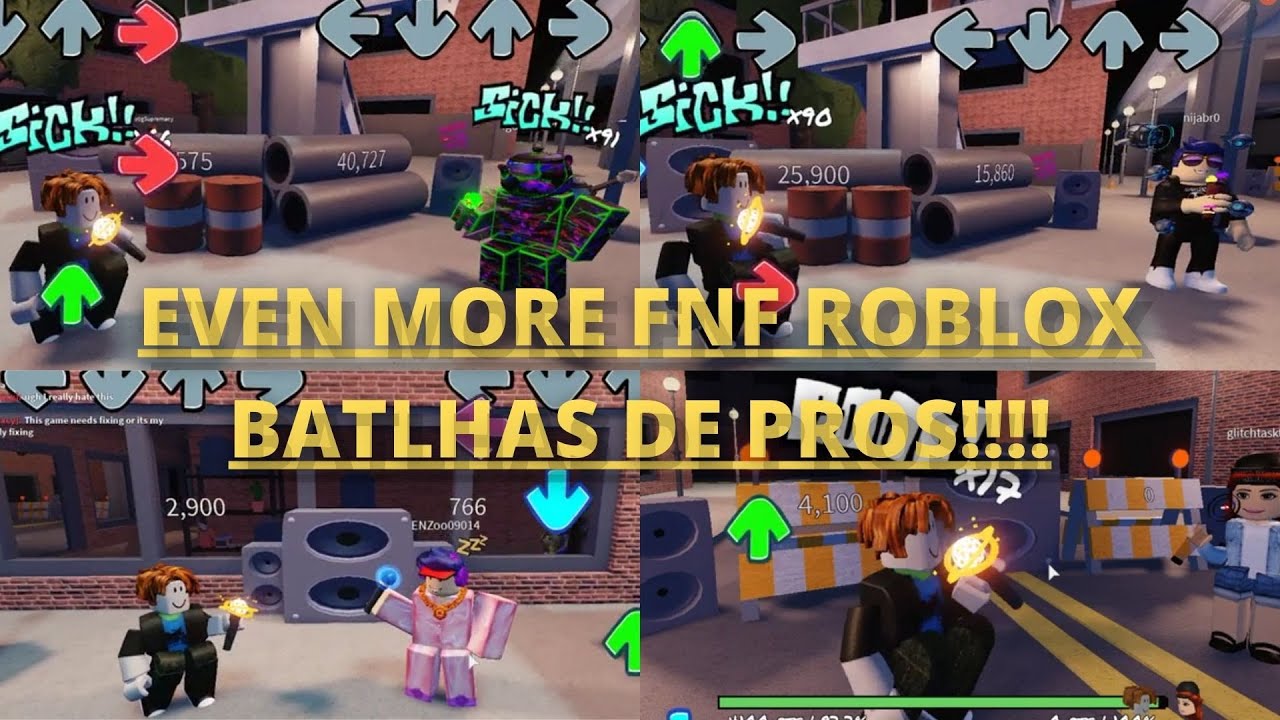 Even more FNF Roblox batalhando com pro players!!!! ( Friday night ...