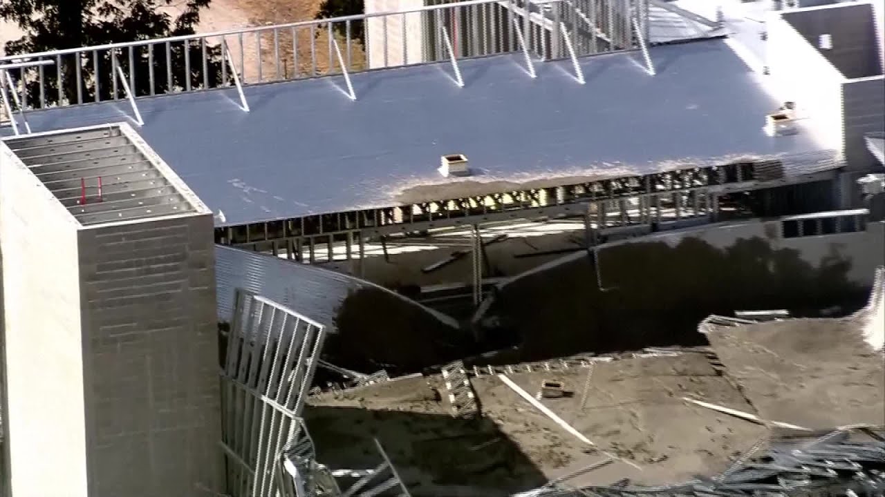 Houston hotel collapse - YouTube
