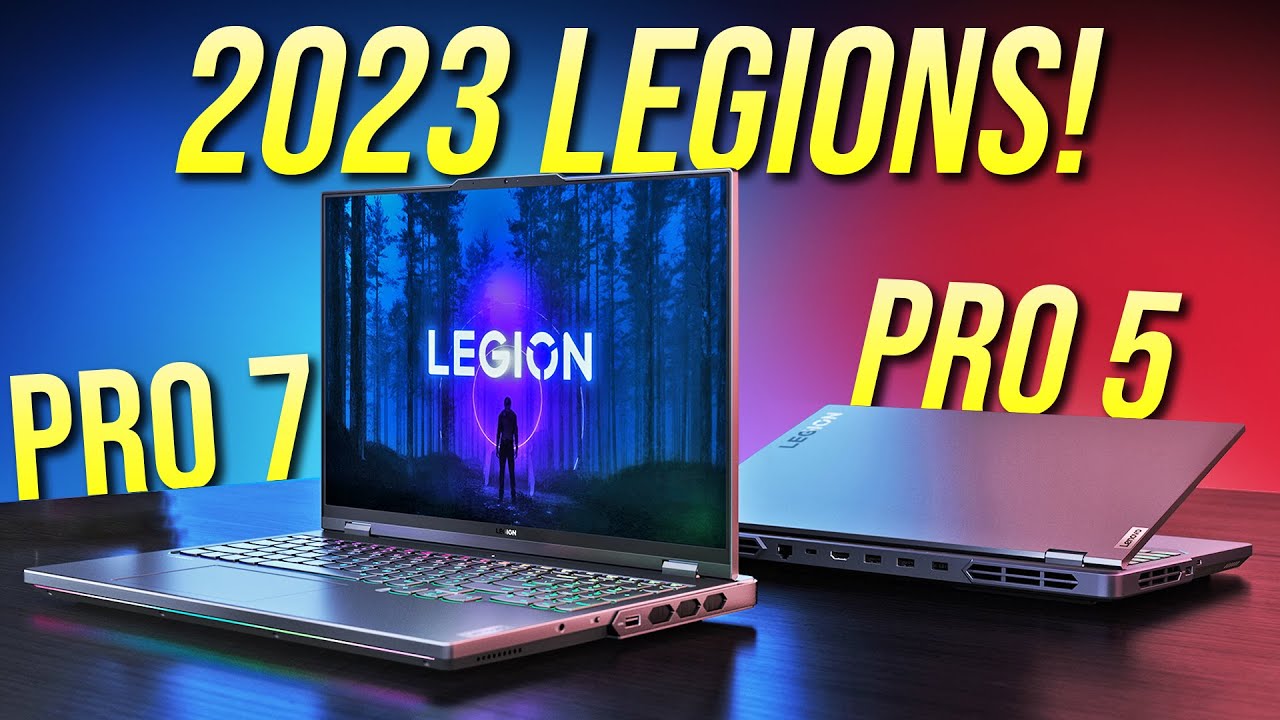 New Lenovo Legion Gaming Laptops in 2023!