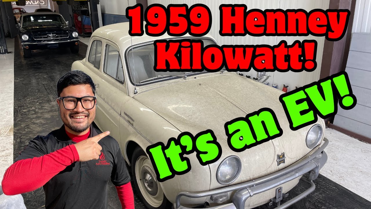 I Detailed the RAREST ELECTRIC VEHICLE!!! - BEFORE & AFTER - YouTube