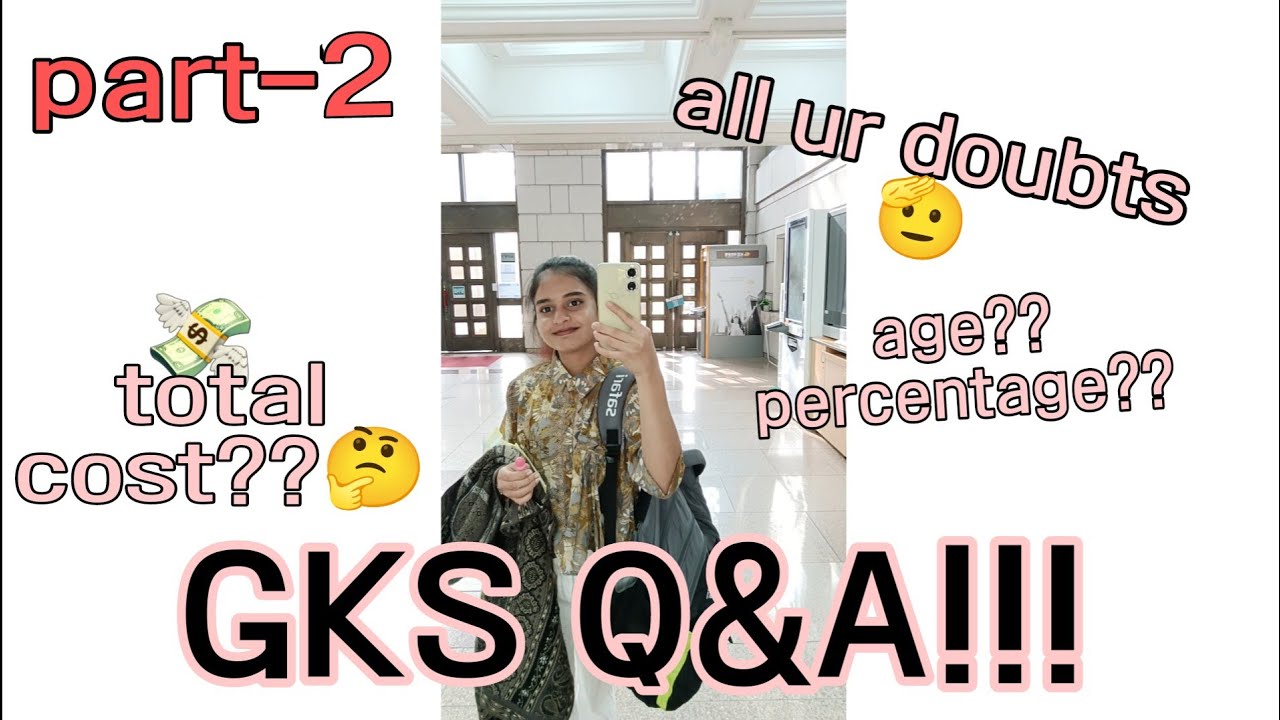All ur questions about GKS and their Answers!! Doubts clearing#korea # ...