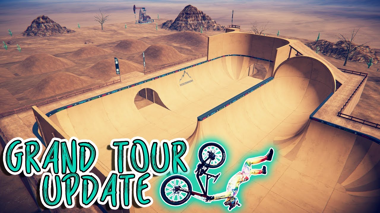 The Best Descenders Update Yet | Grand Tour Challenges | Descenders ...