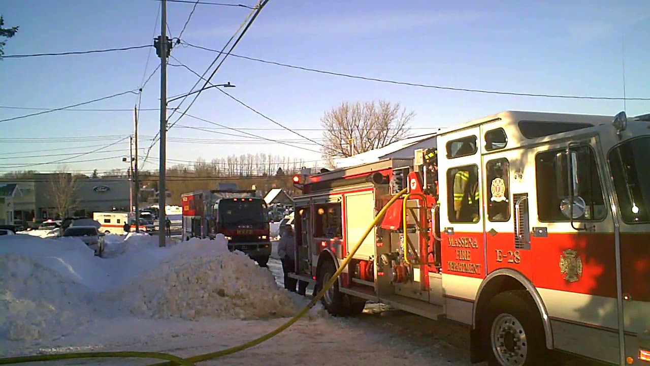 Massena Talcott Street Fire - YouTube