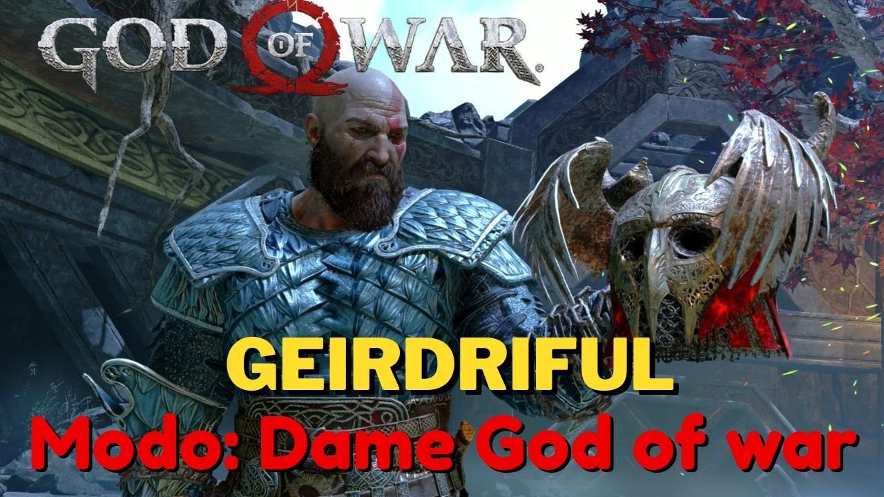 Derrotando a GEIRDRIFUL en Modo Dame GOW Ng+ - YouTube