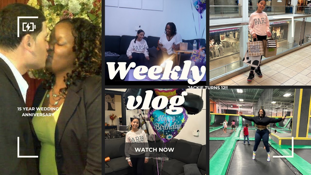 Weekly Vlog| Secrets to a Successful Marriage Plus Jackie's 12th ...