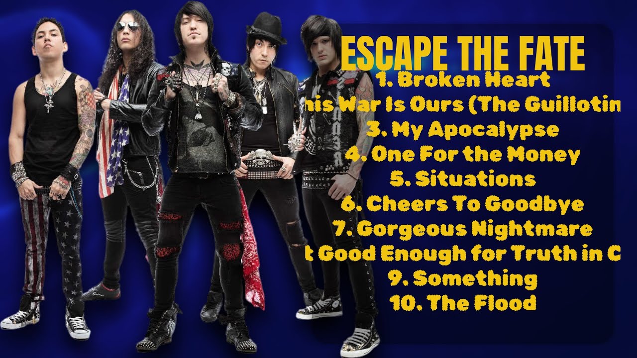 Escape The Fate-Hits that captured hearts in 2024-Leading Hits ...