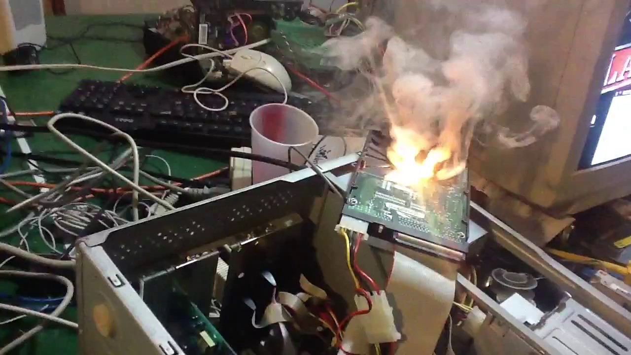 Hard Drive Melt Down!!!!! - YouTube
