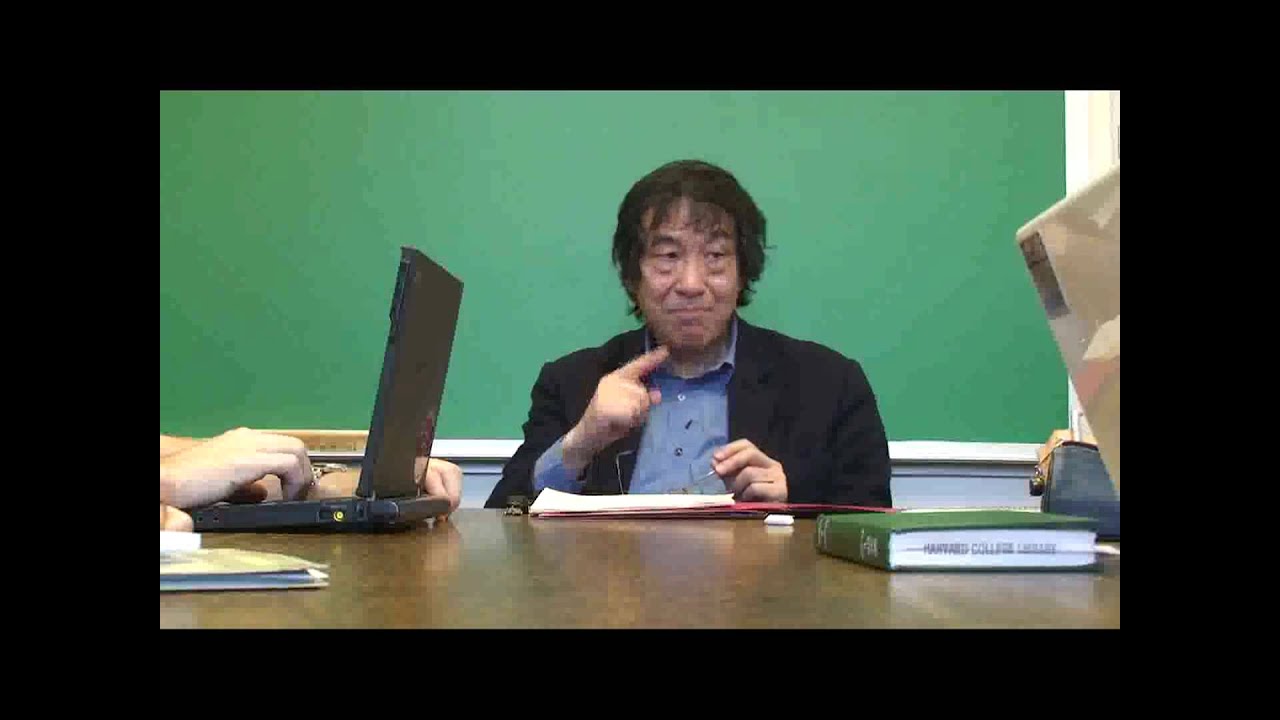 Du Weiming 2/4/2010 part 3 of 7 Wei-ming Tu Harvard University Moral ...