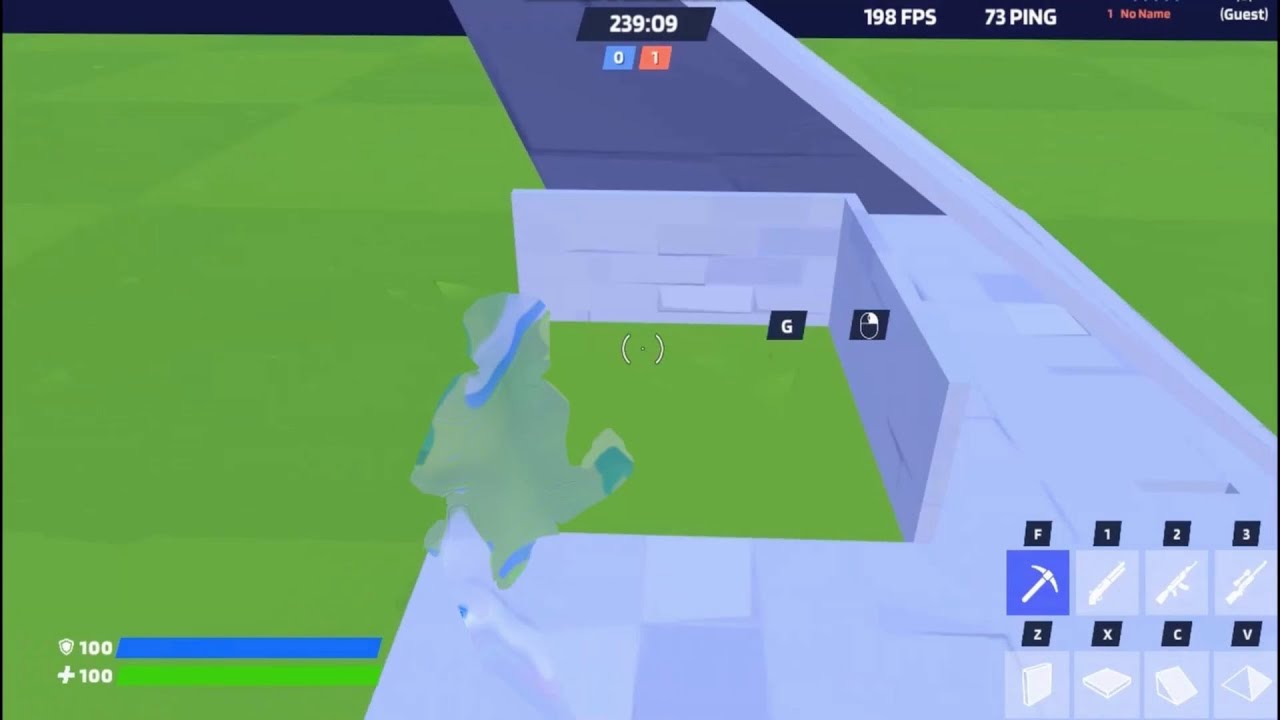 1v1.lol But My Skin Is Transparent - YouTube