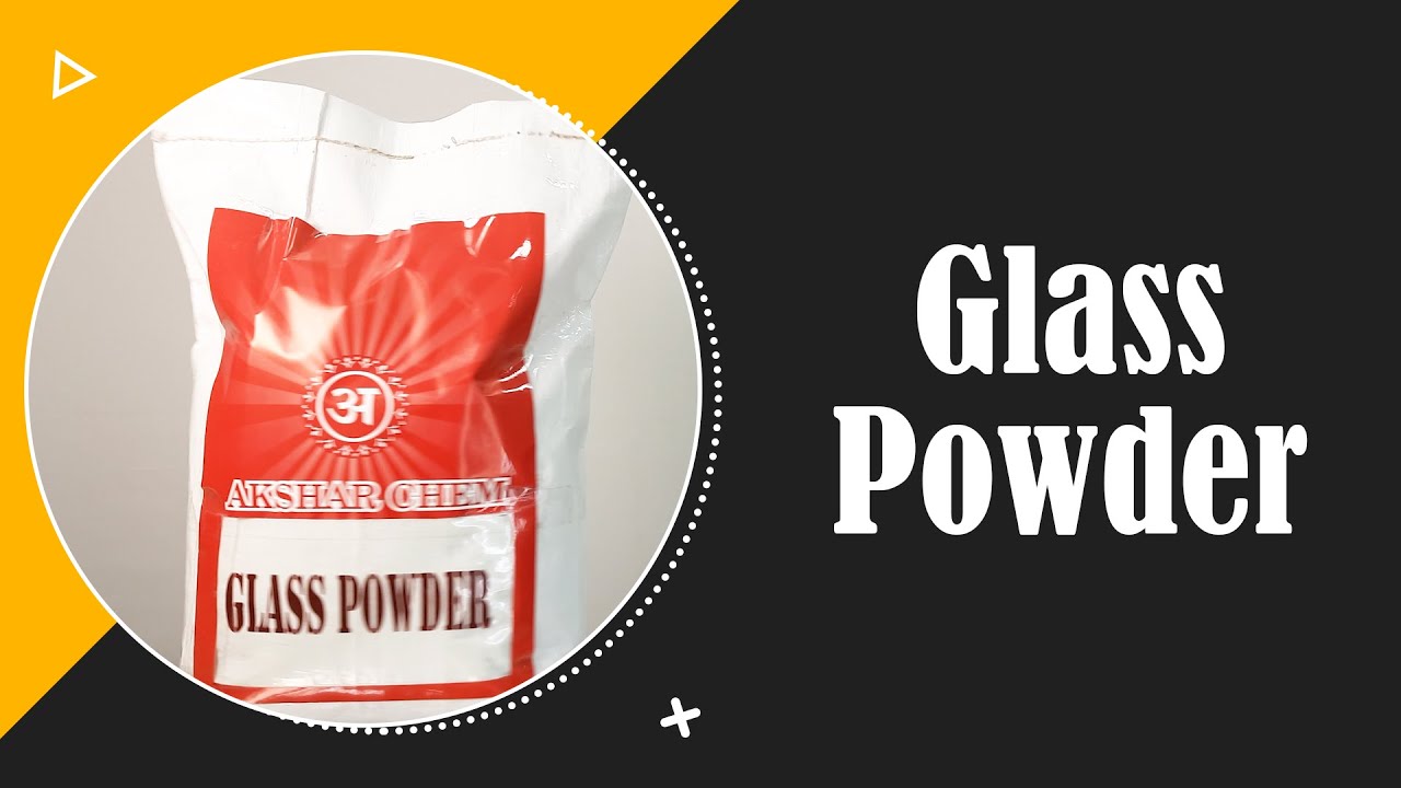 GLASS POWDER | SPECIFICATION | USES | PRICE - YouTube