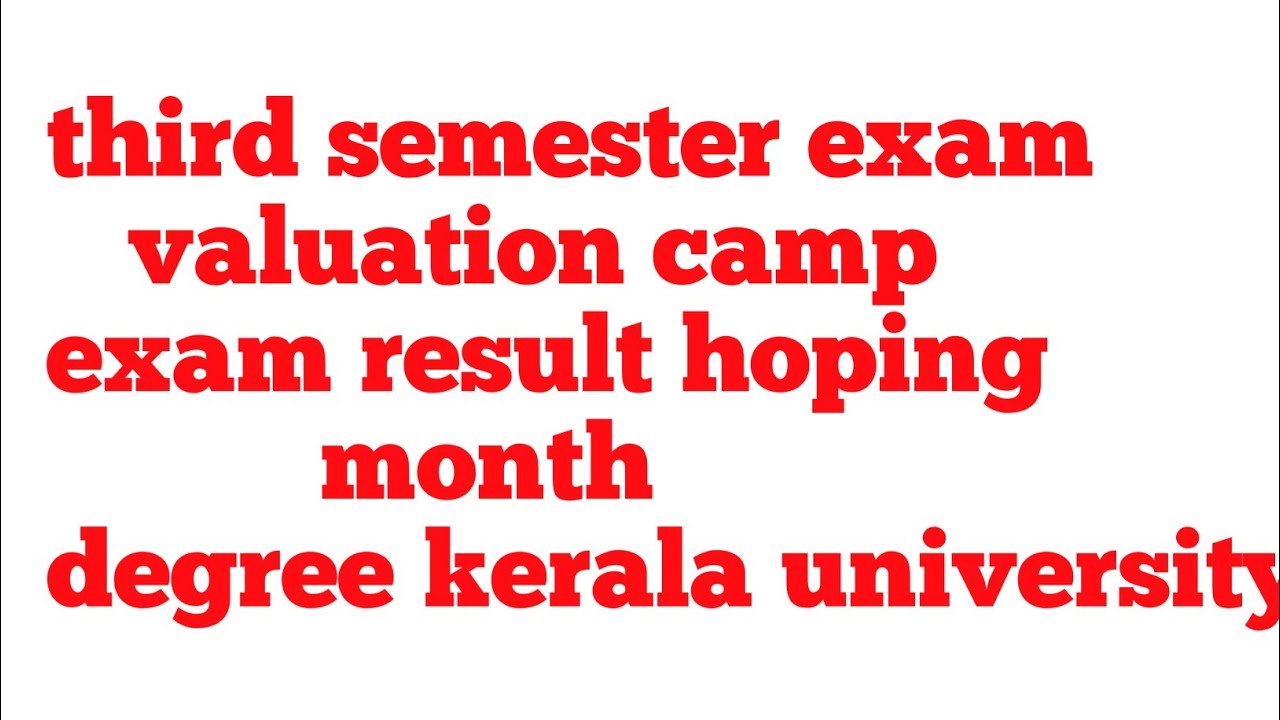 degree third semester result update.2022 - YouTube