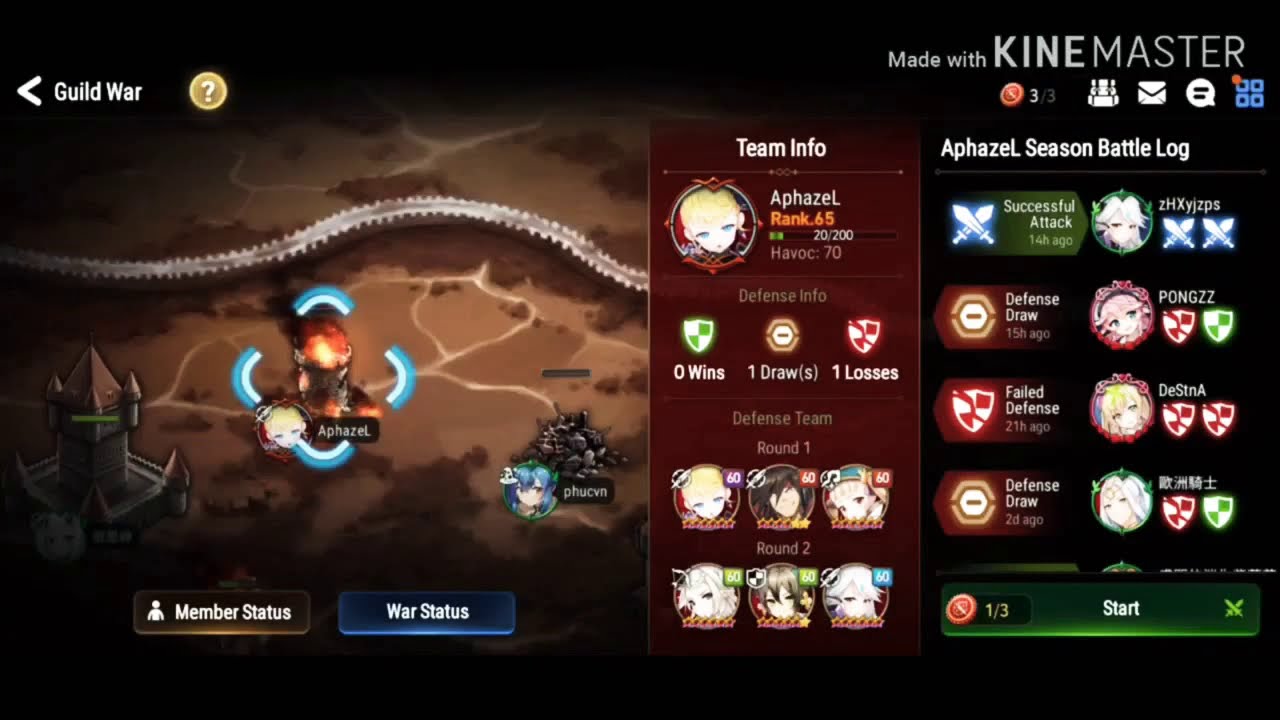 Epic 7 WIN with JUDGE KISE ON GUILD WAR - YouTube