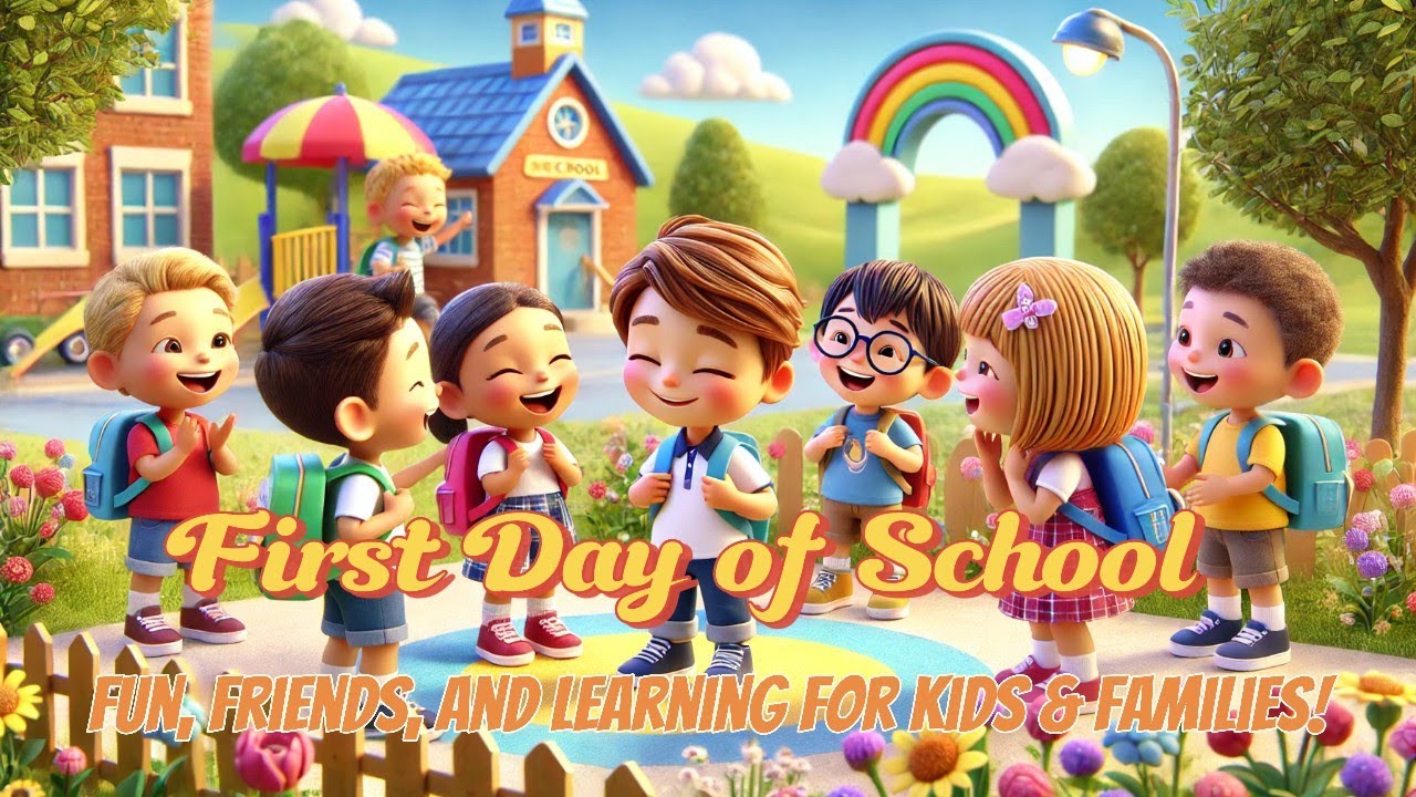 First Day of School | Kids Sing Along Song | Fun, Friends, and Learning ...