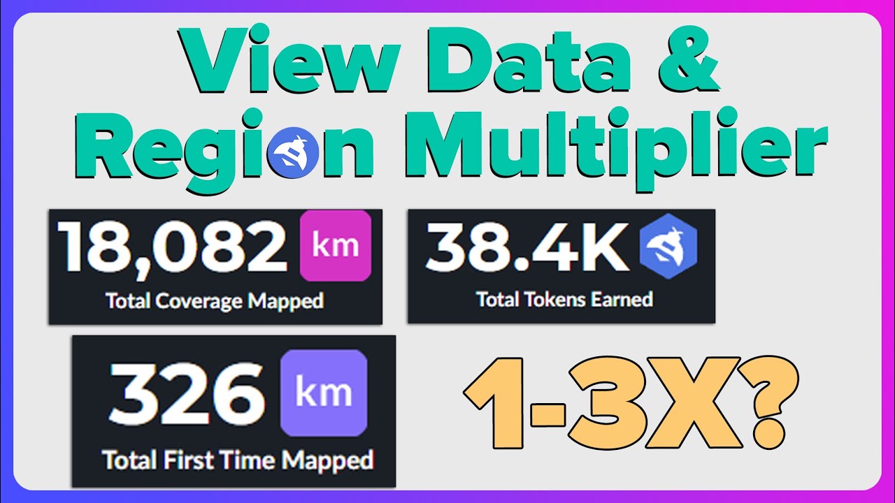 How to View Hivemapper Data & Region Multiplier - YouTube