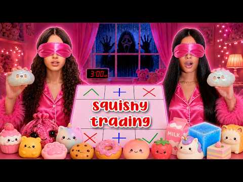 TRADING SQUISHIES YOU SHOULD NEVER TRADE...BLINDFOLDED! 😳