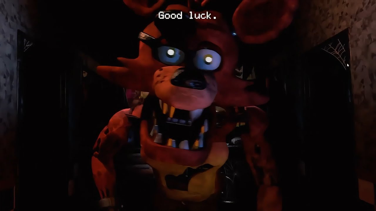 THIS ADAPTATION OF FOXY IS TERRIFYING!! FNAF IN REAL TIME PART 1 - YouTube