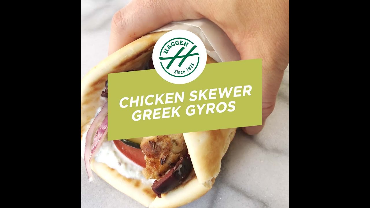 Chicken Skewer Gyros - YouTube