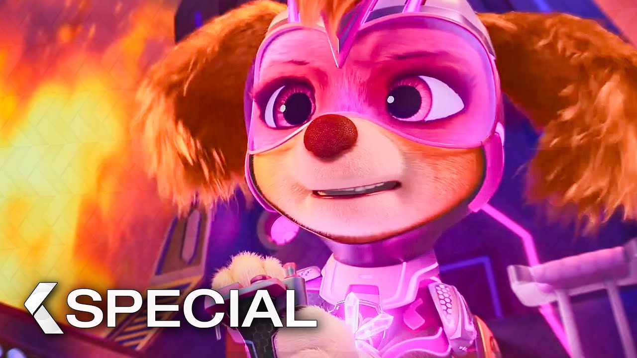 PAW PATROL: The Mighty Movie - “New Powers & Suits!" (2023) - YouTube