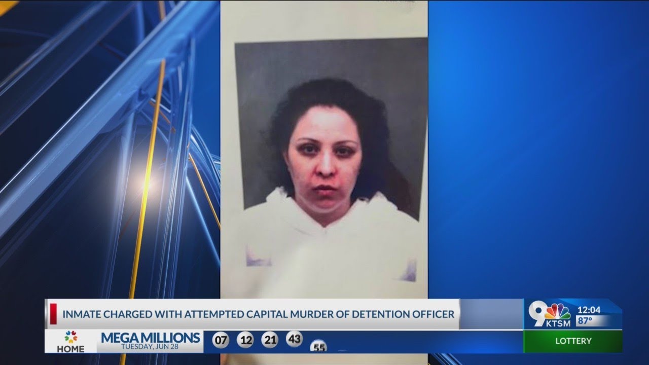 Inmate charged with Attempted Capital Murder of Detention Officer - YouTube