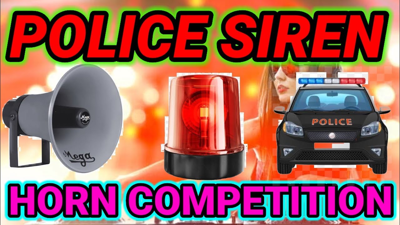 Police siren competition mix/Police horn dj/Siren dj/Horn dj - YouTube