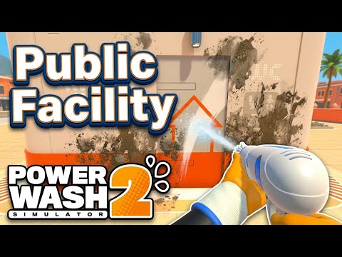 Kamu Tesisi | PowerWash Simulator 2 | İlerleme Rehberi, Oynanış, Yorumsuz, 4K