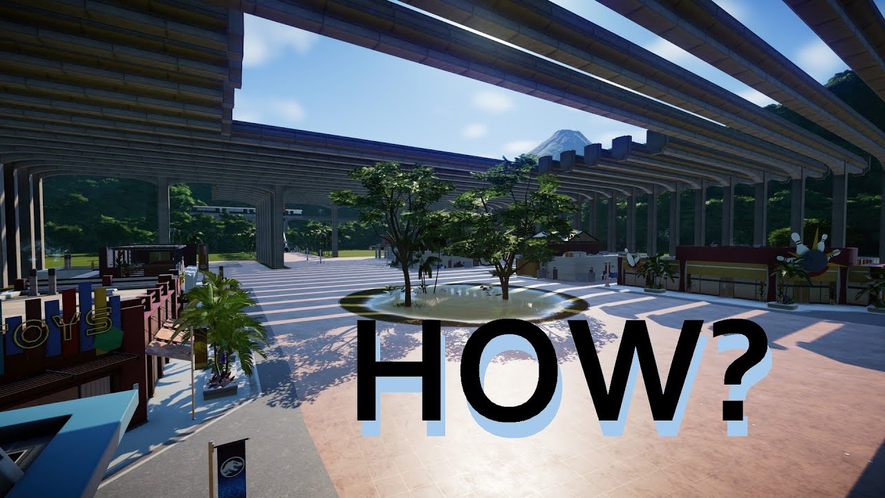 How To Really Build In Jurassic World Evolution | With What?! - Youtube