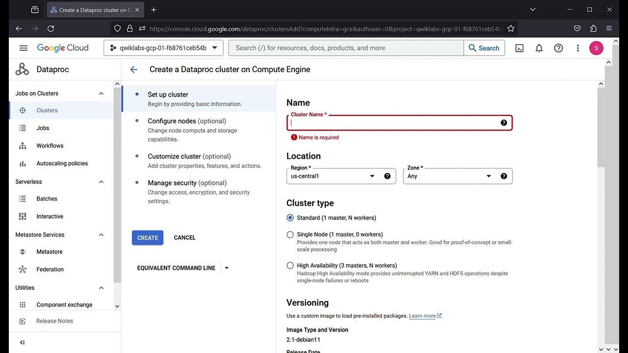 Dataproc - Qwik Start - Console || [GSP103] Google Cloud Skills Boost - YouTube