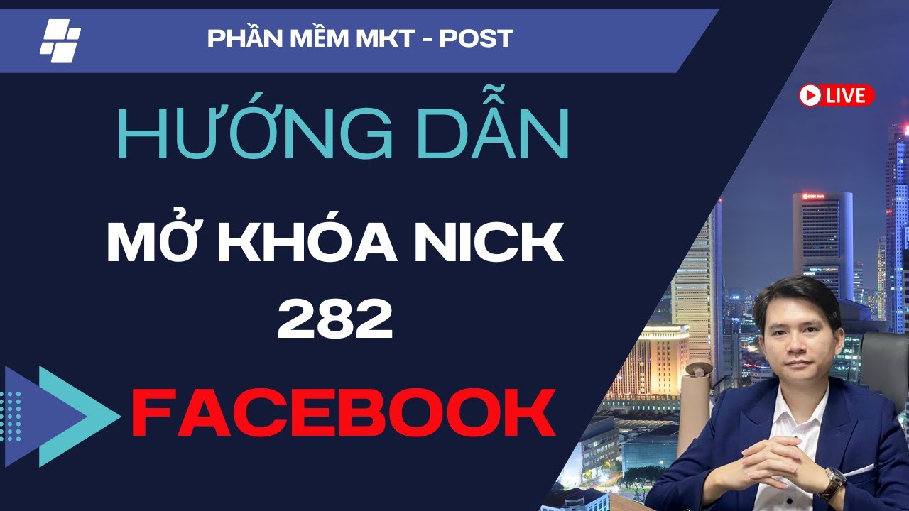 Hướng Dẫn Mở Khóa Nick Facebook | Mở Checkpoint 282 - YouTube