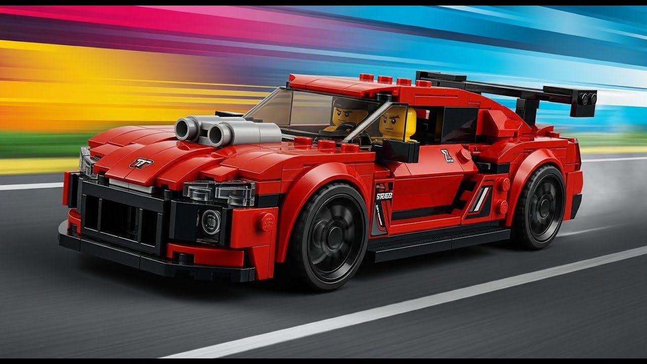LEGO® 76895 Alternate Build - Ferrari F8 Tributo - Sport GTR - YouTube