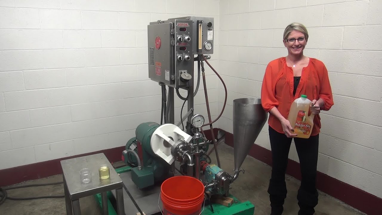 Oakes Pin Mill Mixer Demonstration - YouTube