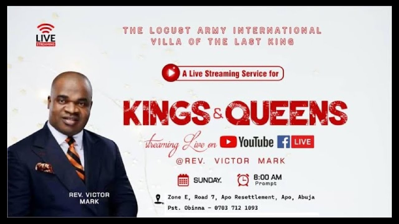 WHEN GOD SENDS A MAN || REV VICTOR MARK - YouTube