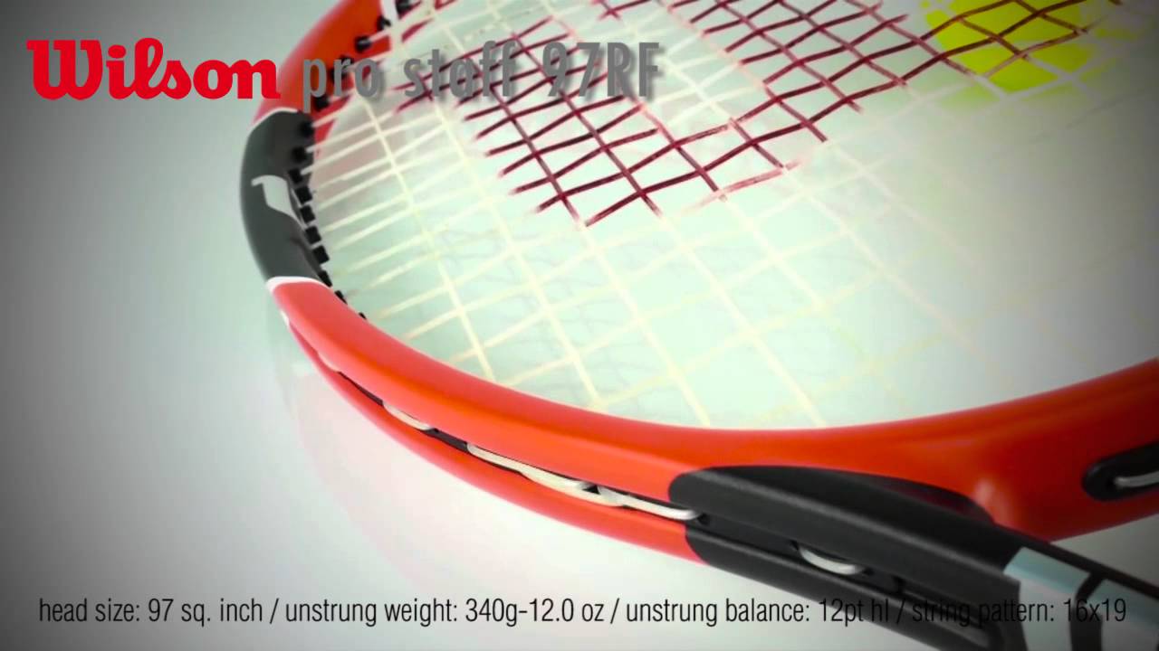 Wilson Pro Staff RF97 Tennis Racquet Review | Tennis Plaza - YouTube