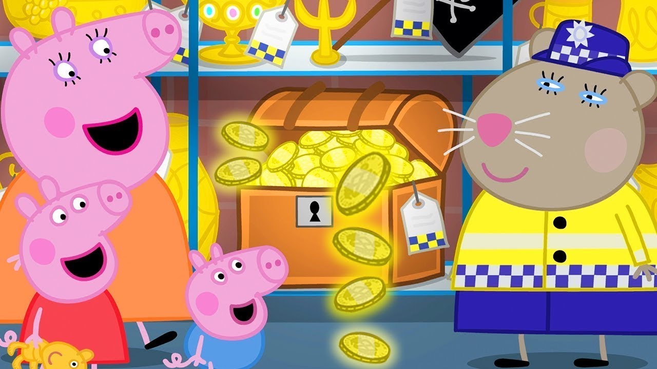 Peppa Pig English Episodes | Peppa Pig' Visit to the Police Station ...